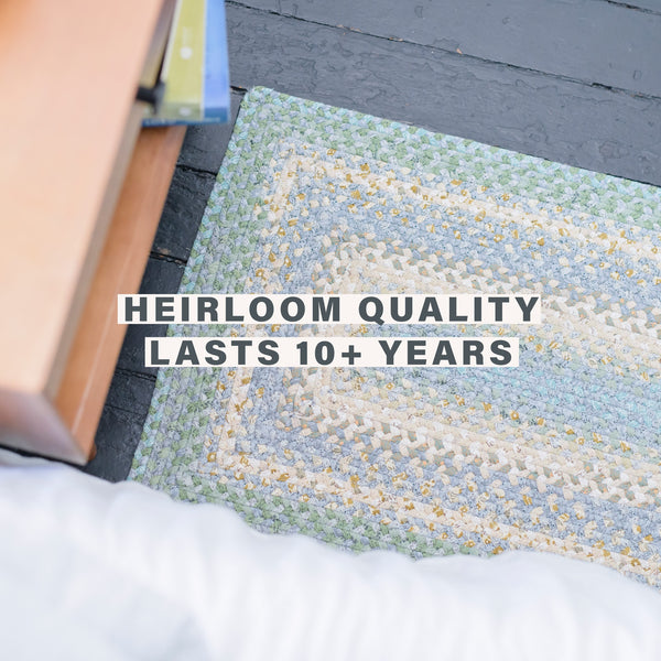 Baja Blue Cotton Braided Oval Rugs – Braided-Rugs.com