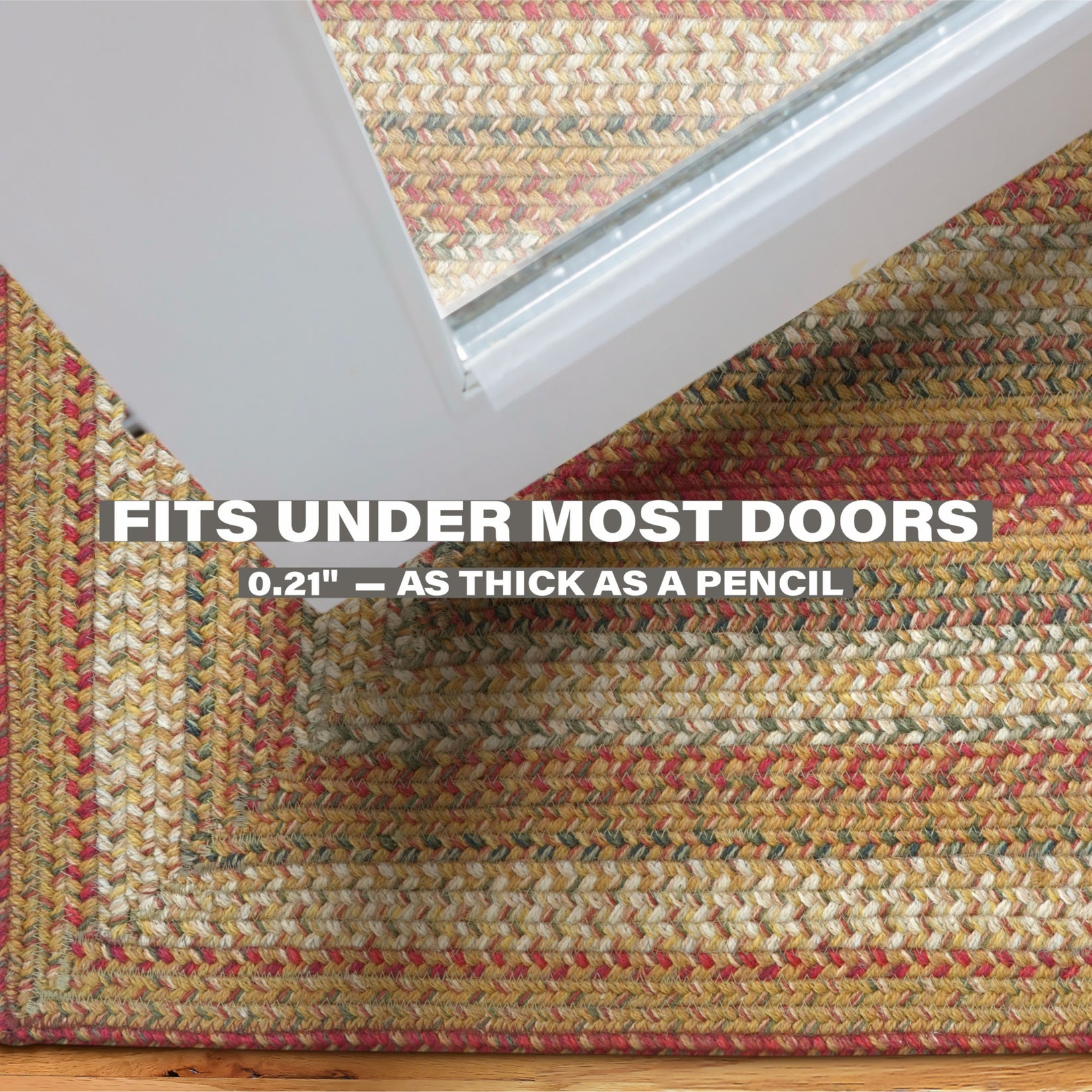 Mustard Seed Red - Green Jute Braided Oval Rugs – Braided-Rugs.com